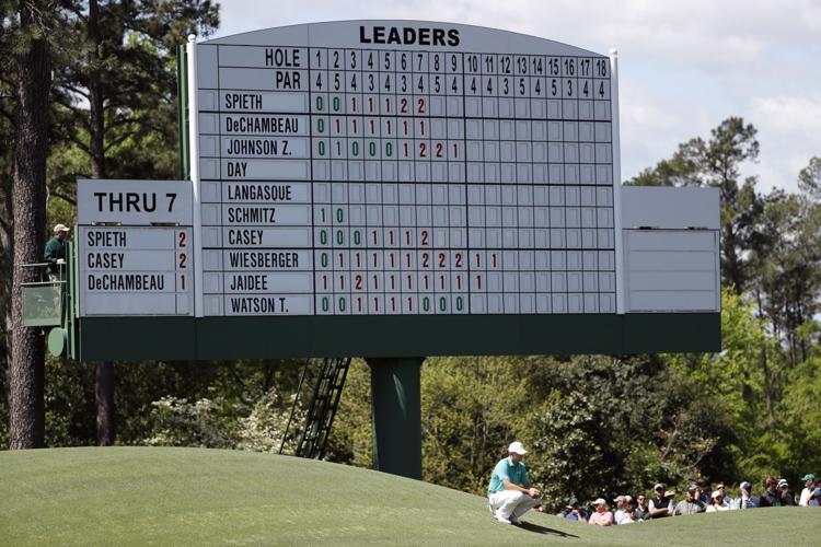 Masters leaderboards have Aiken connection