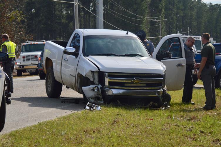 Three-car collision causes van to flip, possible entrapment reported in ...