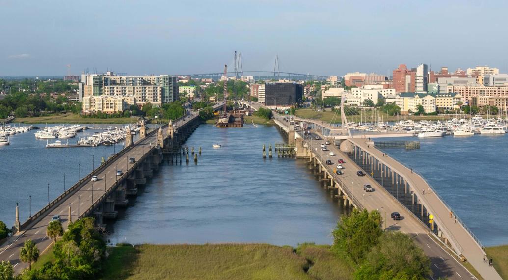 Charleston's Ashley River bicycle-pedestrian bridge project making ...