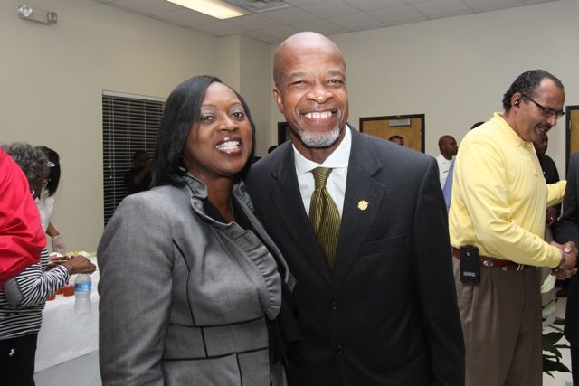 Swearing-in ceremony for Senator Ronnie Sabb