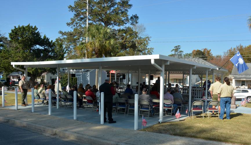 'In the company of heroes': Burnettown celebrates Veterans Day a little ...
