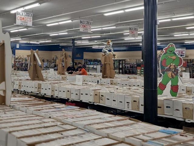 Galactic Comics sells action figures, LEGOs and more