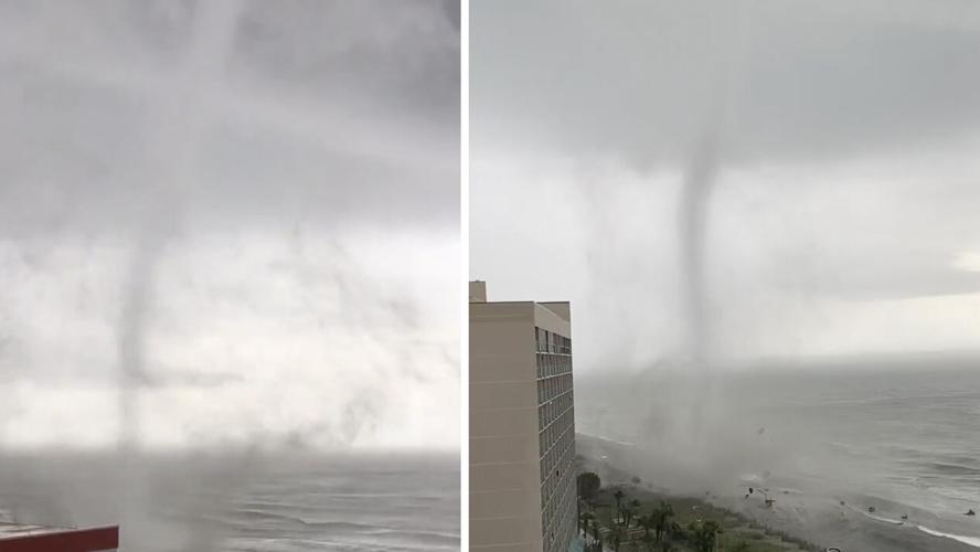 Exclusive video: Tornado touches down near 74th Ave North in Myrtle Beach