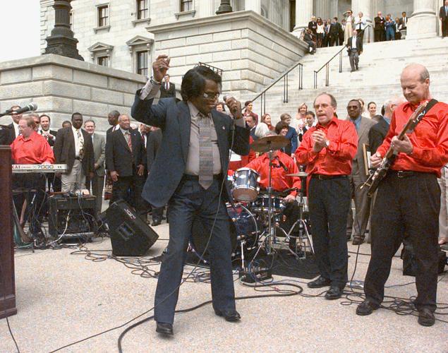 Iconic soul singer James Brown is a South Carolina native