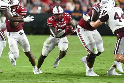 Former Knights standout providing spark for Gamecocks' ground game