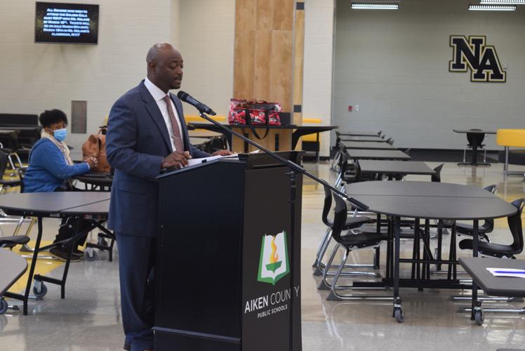Local parent voices gratitude at brief town hall meeting with Aiken ...