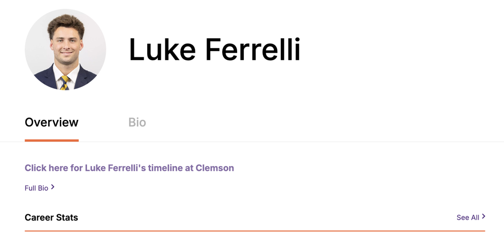 Transfer LB’s Clemson bio spreads Ole Miss tampering claims