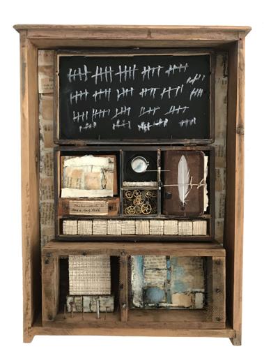 Robin Howard's assemblage works transform ordinary objects into art