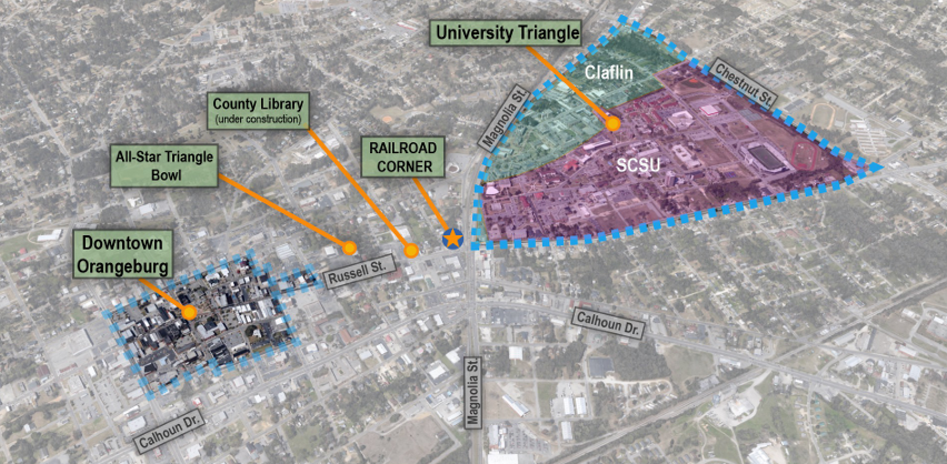 Orangeburg SC to develop Railroad Corner near downtown | Columbia News ...