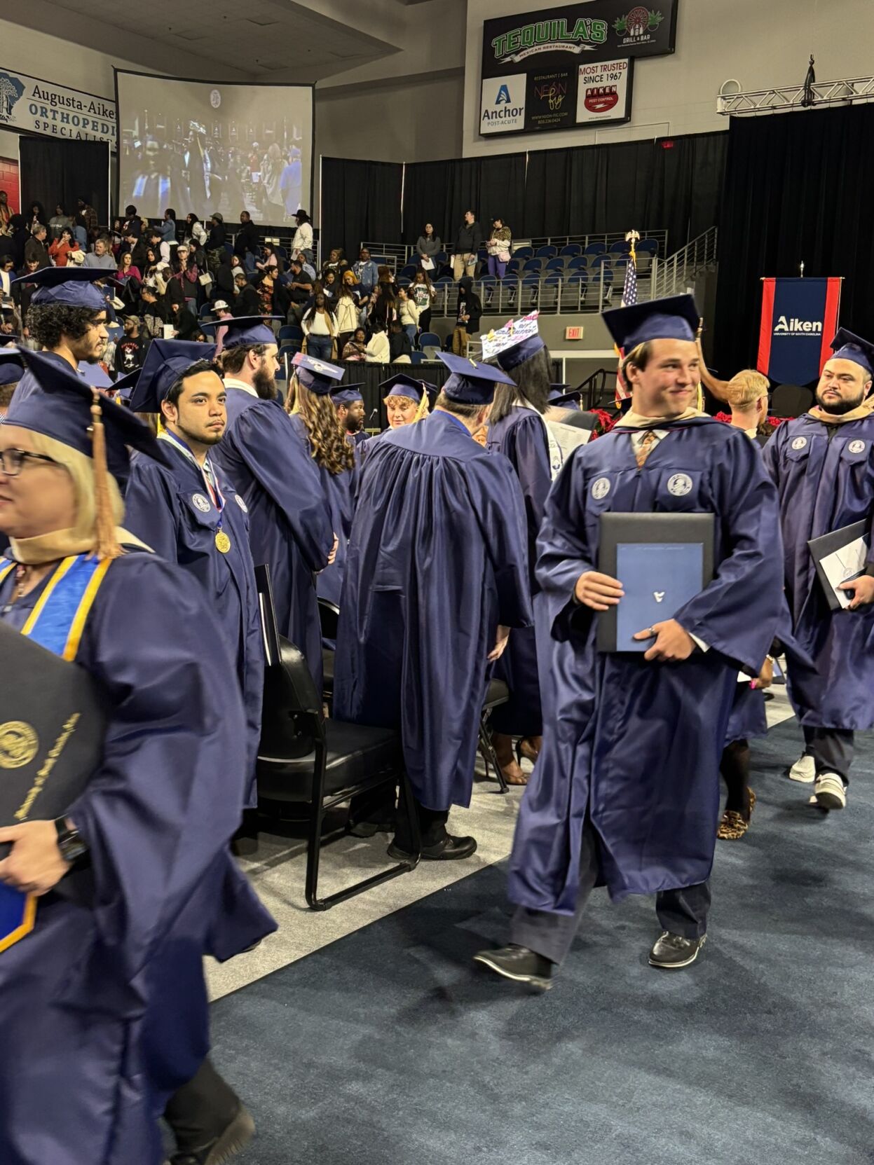 Former USCA basketball player returns for commencement