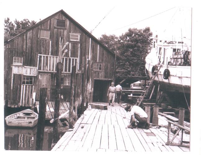 A look back in time at Captain Rene's marine railway: Cathou ...