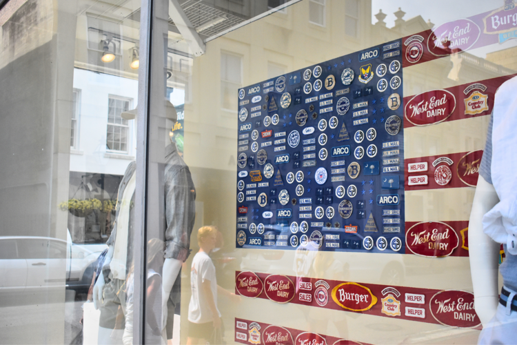 King Street stores decorate windows for US’s 250 anniversary