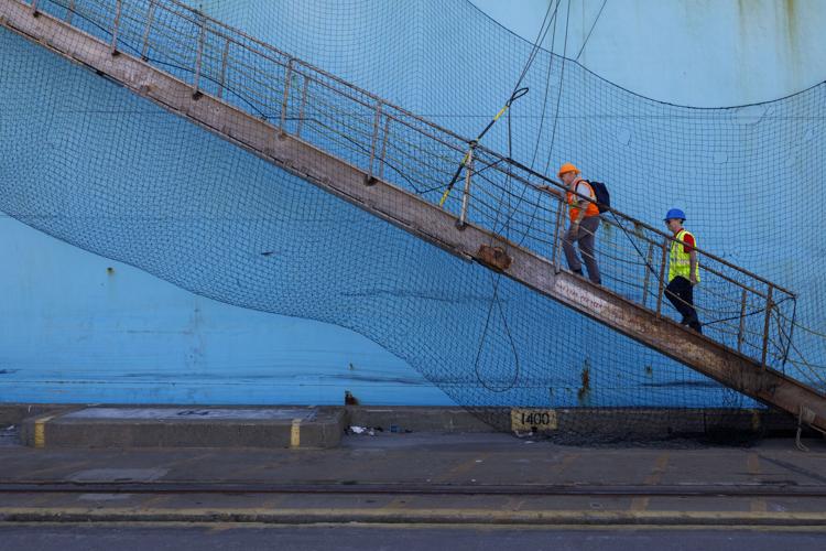 Ministering to the sailors in Charleston port