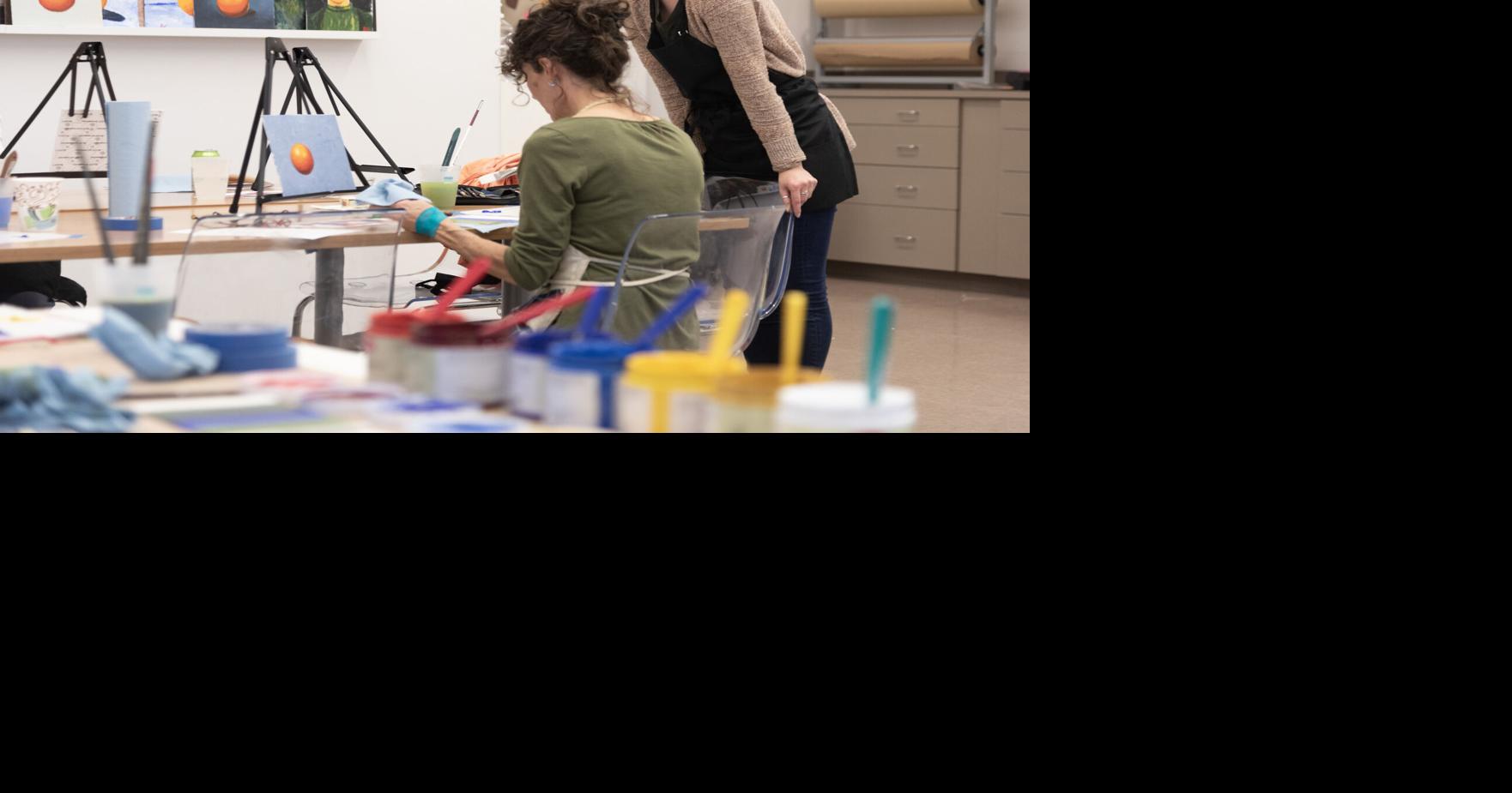 Gilbert loves teaching art skills at Florence County Museum