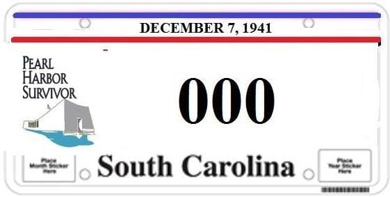 400 different license plates available for South Carolina motorists