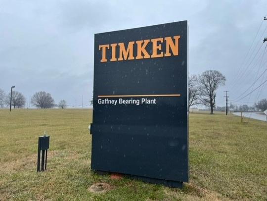 Former Timken Plant in Gaffney sold to Chinese-based company