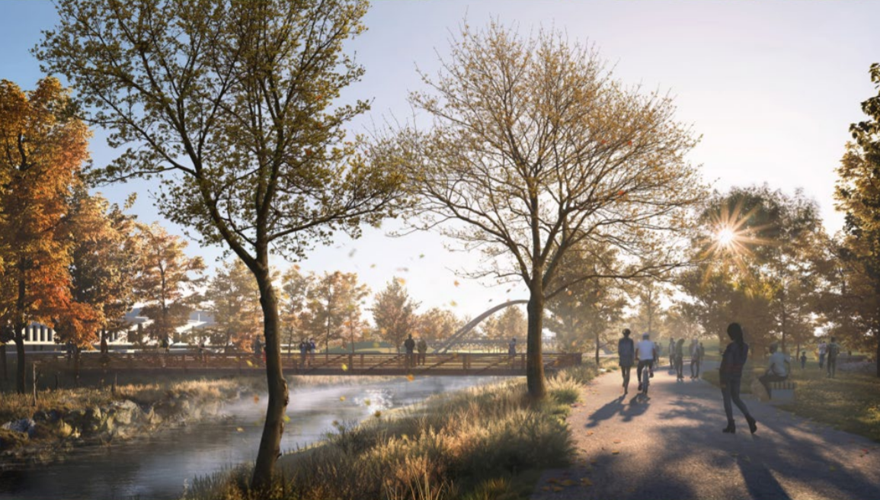 Unity Park, Greenville's largest civic project in decades, prepped for ...