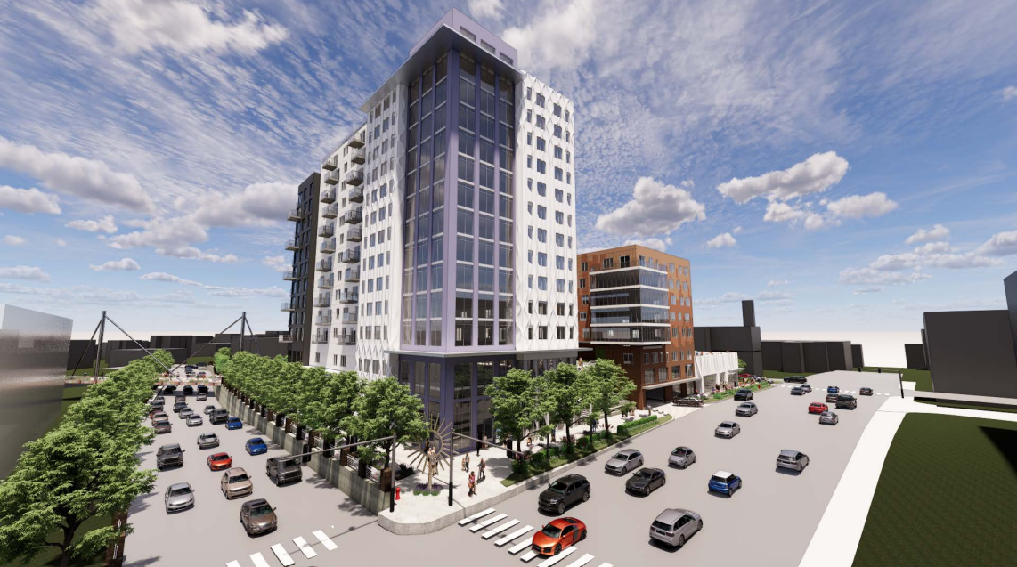 Notable vacant lot at downtown Greenville gateway gets a big plan ...