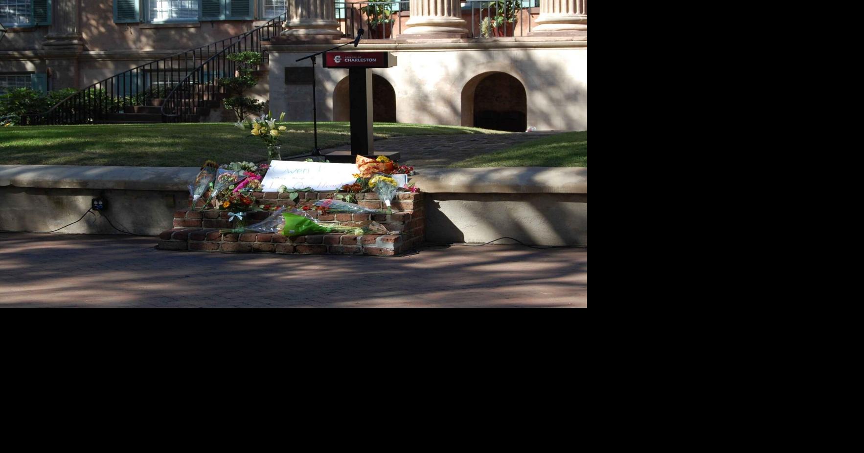 College of Charleston student Owen Kenney memorialized