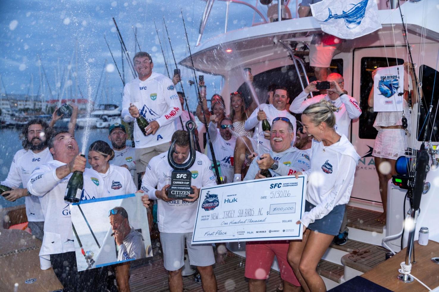 Sea Birds declared SFC Carrier Cup fishing tournament