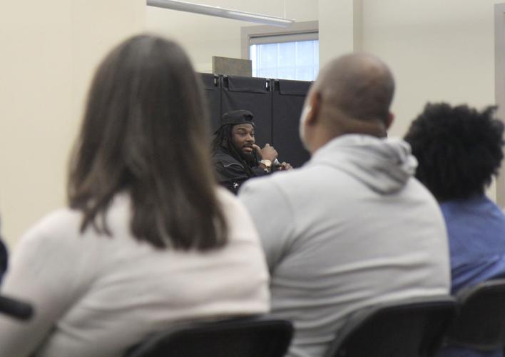 Banned book author talks literature, literacy at Easley library