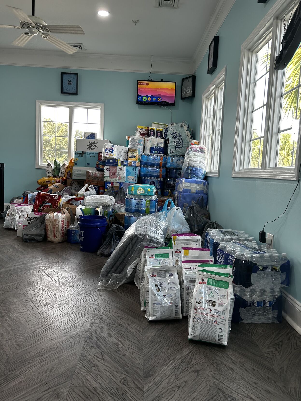 Myrtle Beach area rallies, donates to support Helene victims