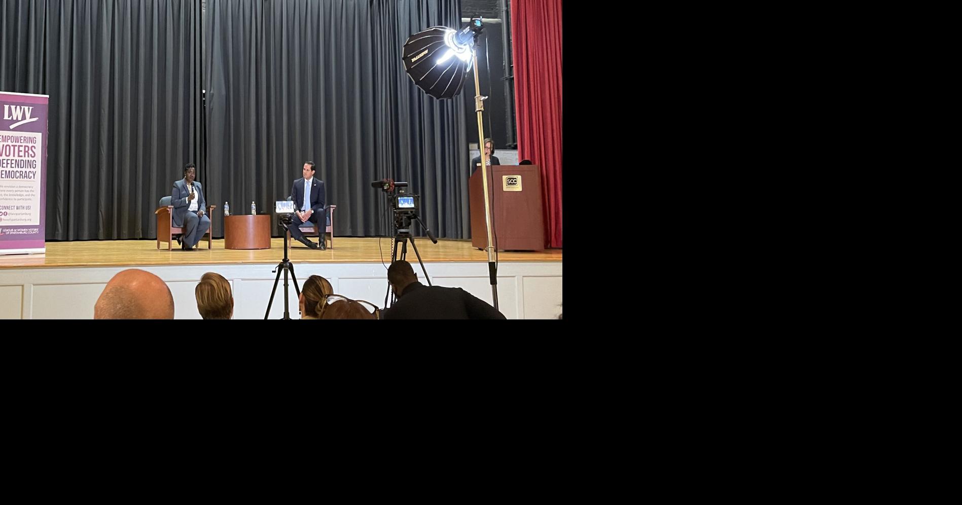 Sen. Josh Kimbrell, Angela Geter debate in District 11 forum
