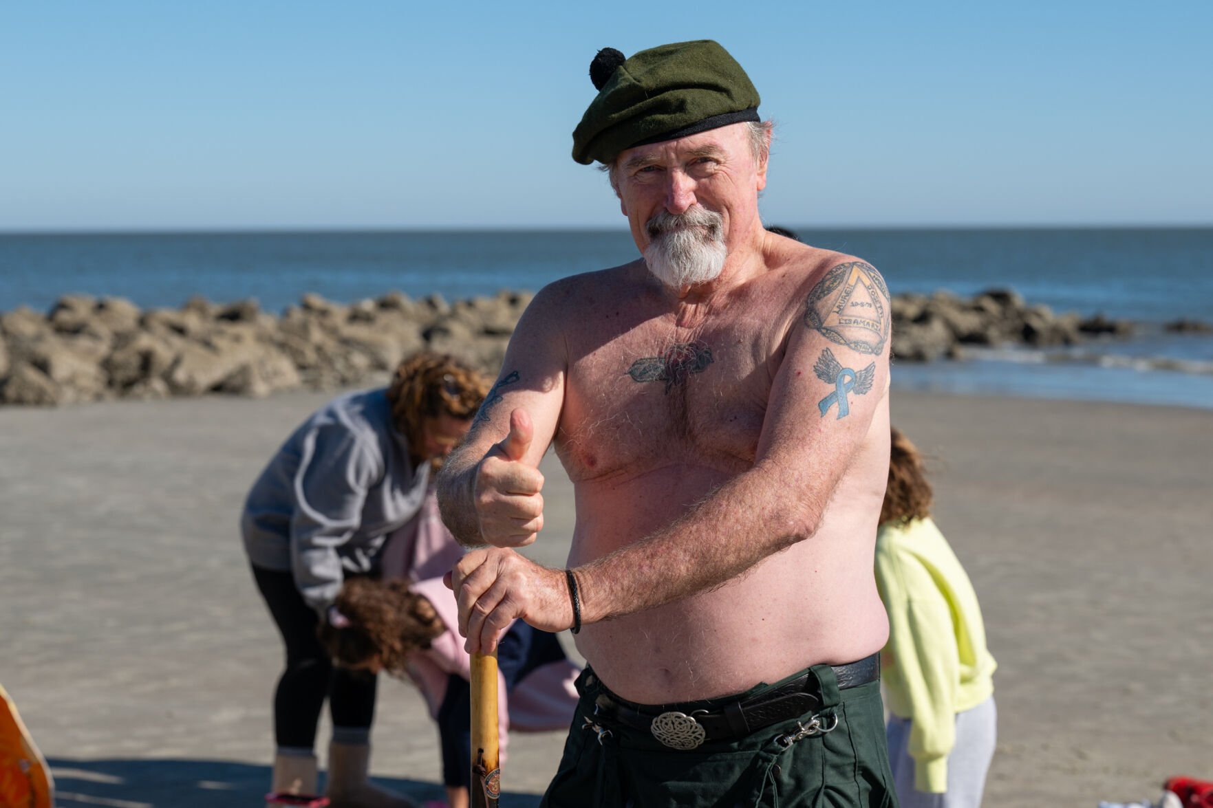 Hundreds in SC rush into the Atlantic Ocean to start 2026