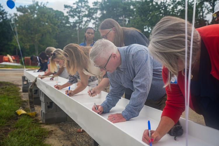 Ceremony marks milestone for new Hanahan Middle School