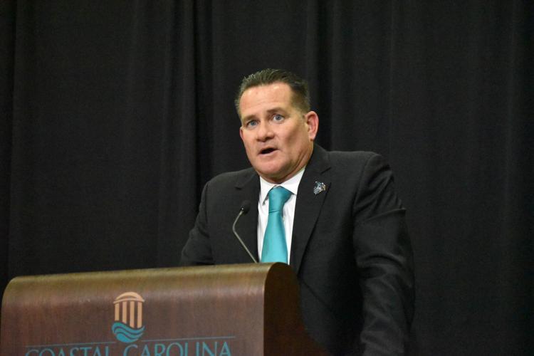 Coastal Carolina introduces new football coach Tim Beck: 'This place is ...