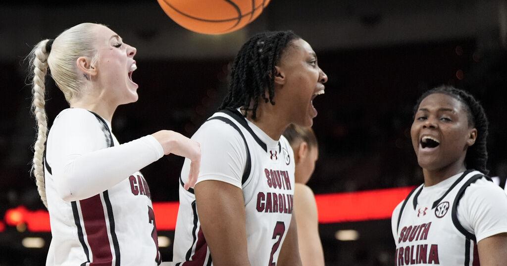 Gamecocks again nab No. 1 overall seed in NCAA Tournament