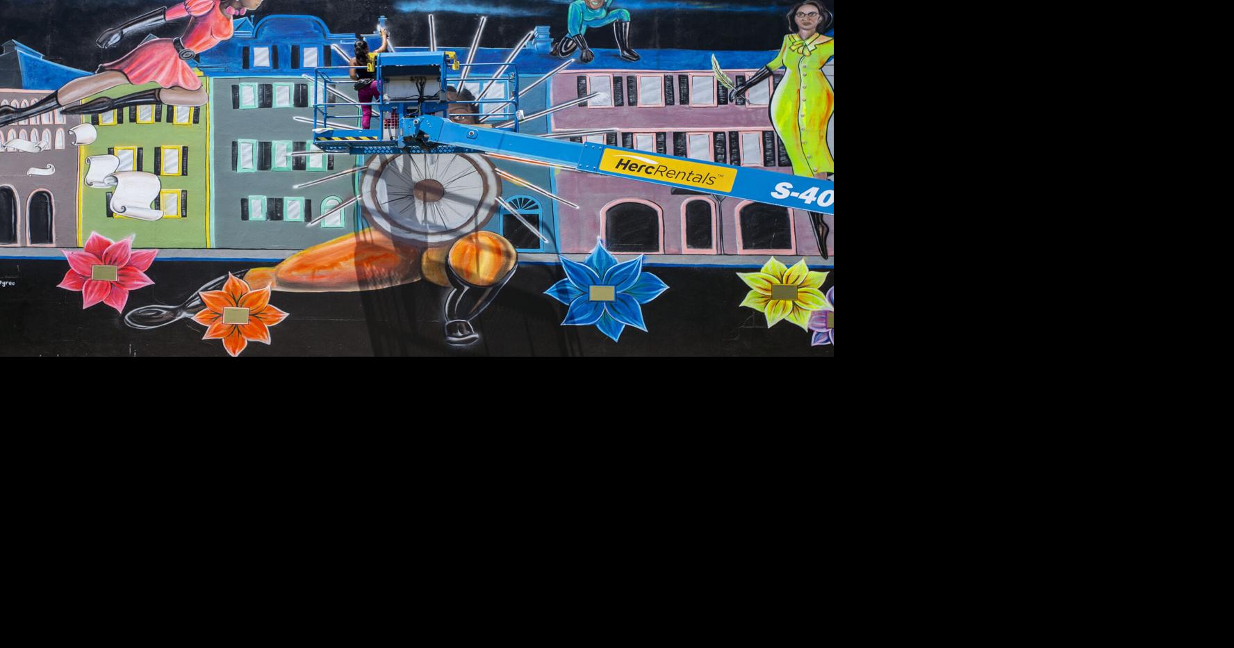 Mural in North Charleston highlights African American female civil ...