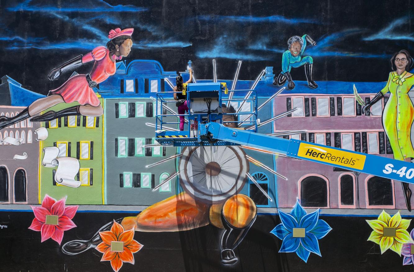 Mural in North Charleston highlights African American female civil ...