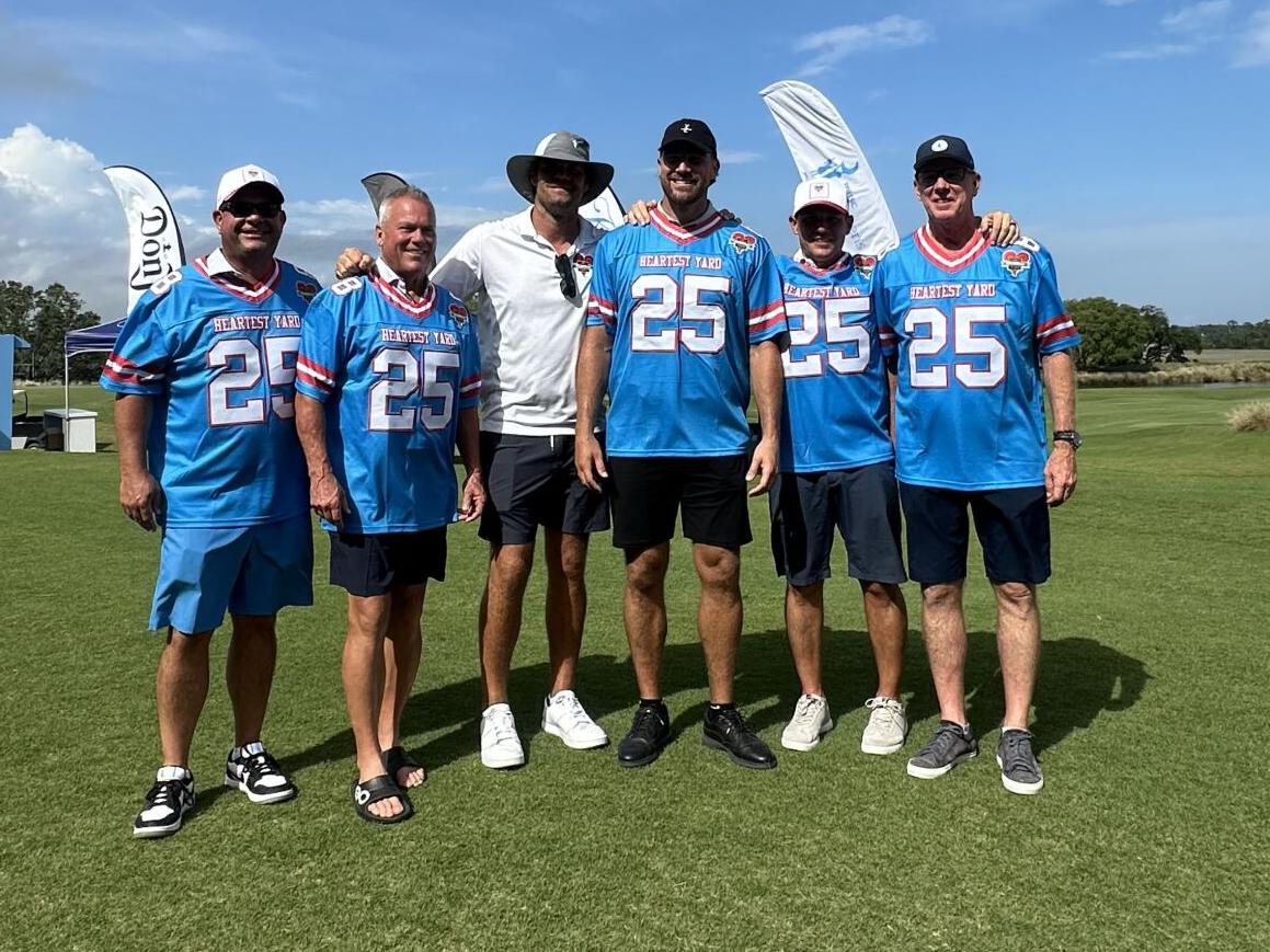 Olsen using pals like Kelce to fight pediatric heart disease