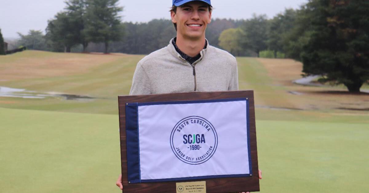 Ryan Bozard wins rain-shortened Caddie Classic