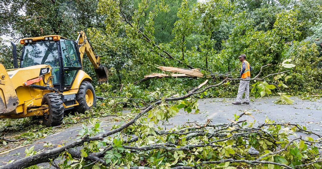 Tropical Storm Helene hits Columbia, South Carolina hard