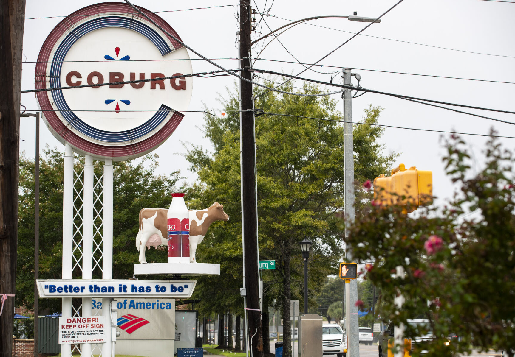 Why is the Coburg Cow Charleston's storm meter?