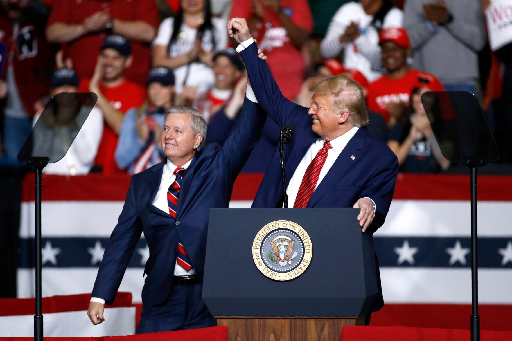 Trump disses Sen.Lindsey Graham: 'I don't care what he says'