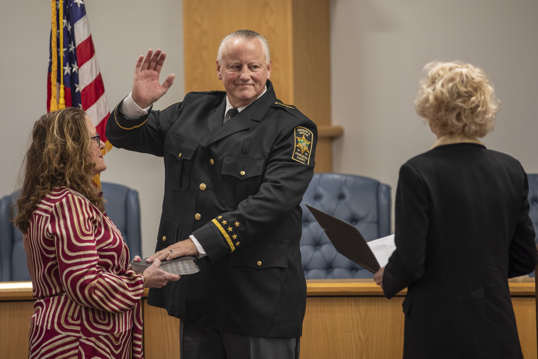 Carl Ritchie sworn in as new Charleston County sheriff
