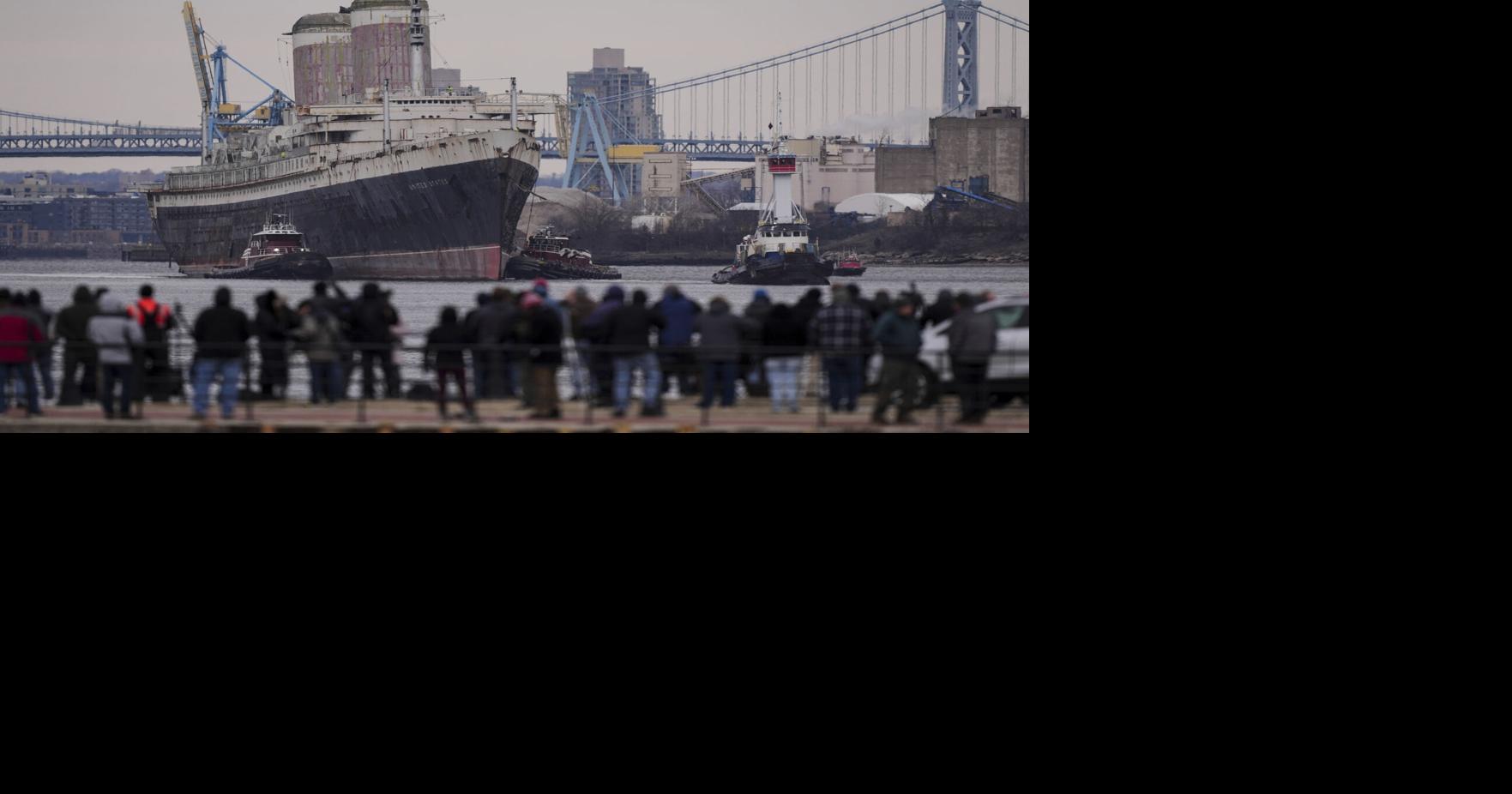 SS United States ocean liner will pass SC on way to sinking