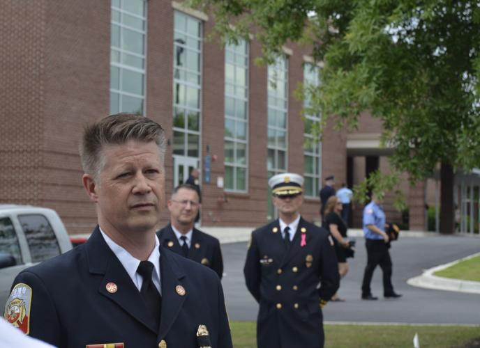 Hundreds say goodbye to fallen Irmo firefighter, including first ...