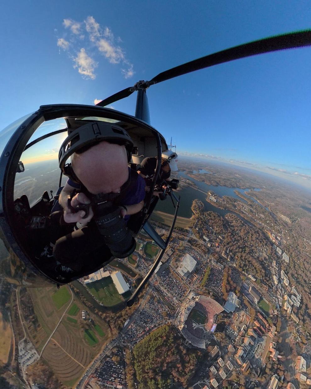 Here’s how a Clemson football stadium flyover comes together