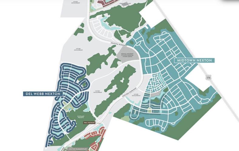 Development begins on first of 2,500 new homes in Nexton's Midtown near ...