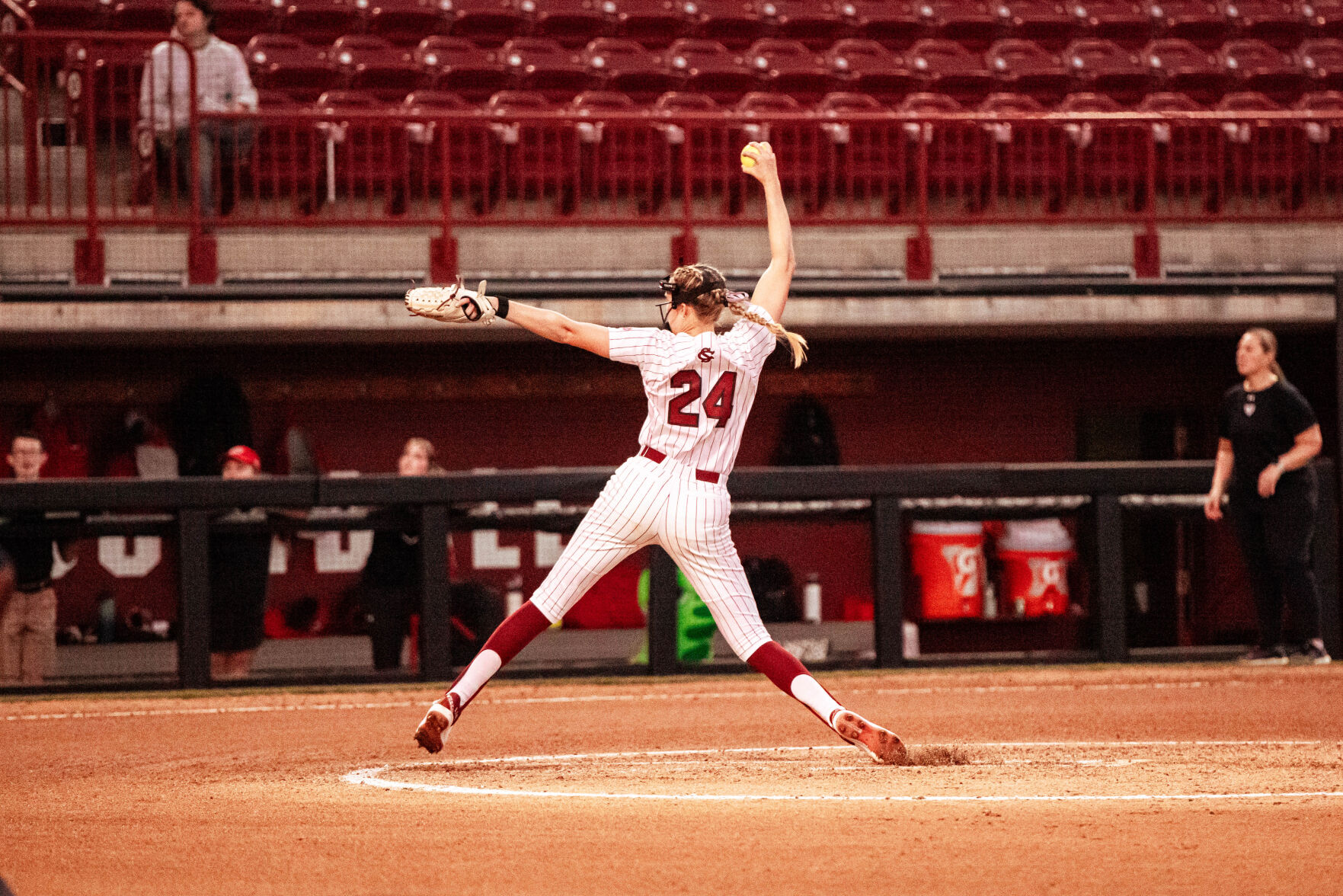 Former Williamsburg Academy student pitches first win as Gamecock