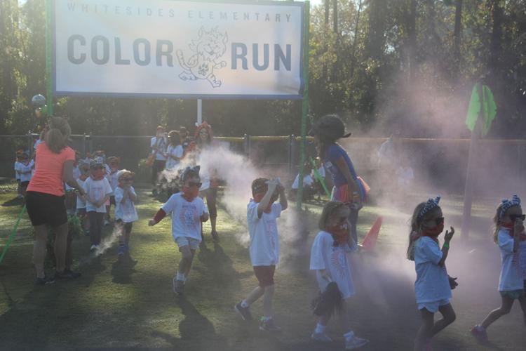 Whitesides Elementary celebrates raising over $100K with Color Run ...
