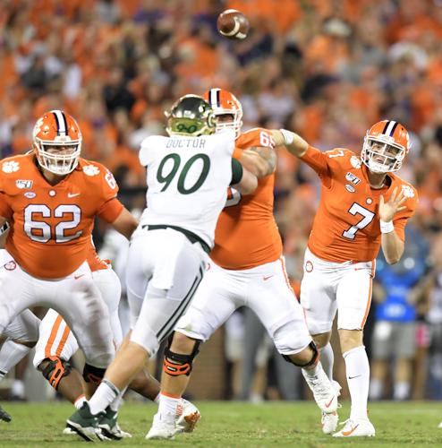 Clemson QB Chase Brice enters Charlotte game in second quarter