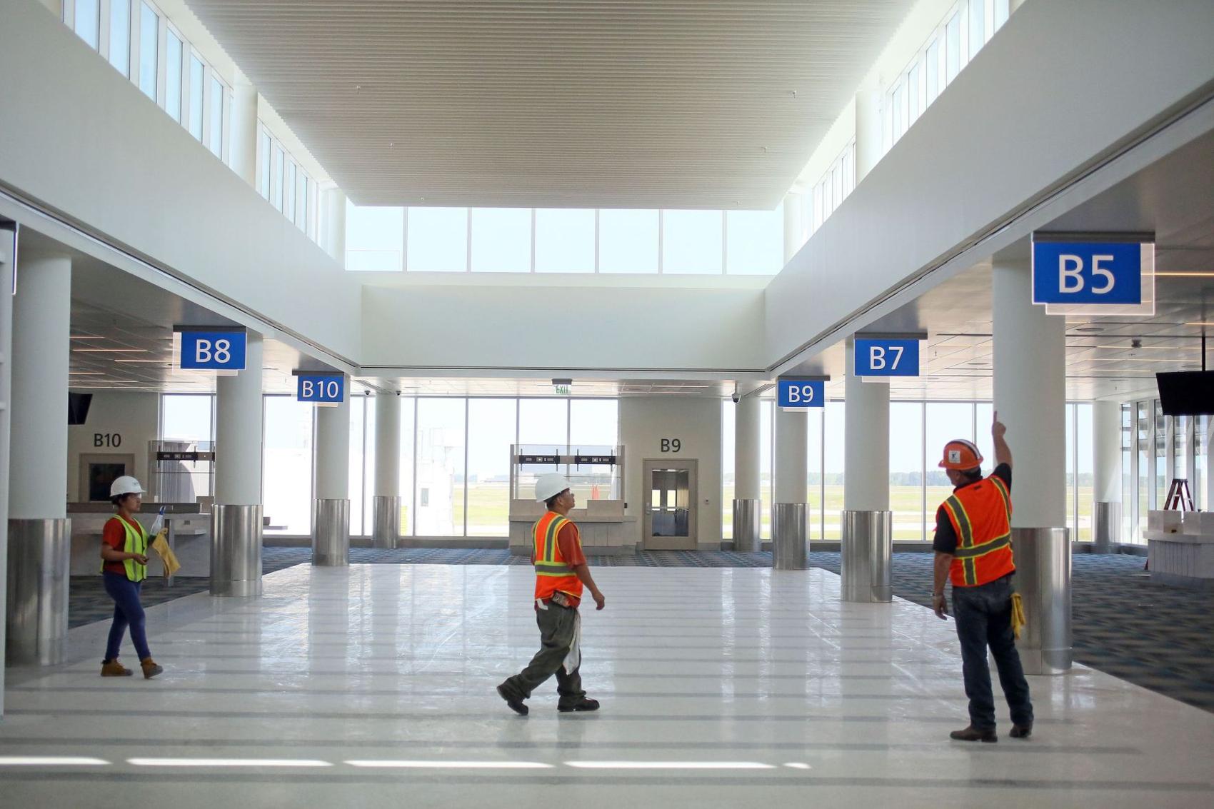 Airport prepares to opens new gates, security area | Business ...