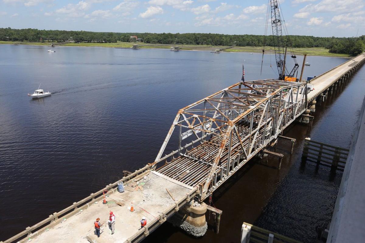 Old Highway 41 bridge removed, to become offshore reef | News ...