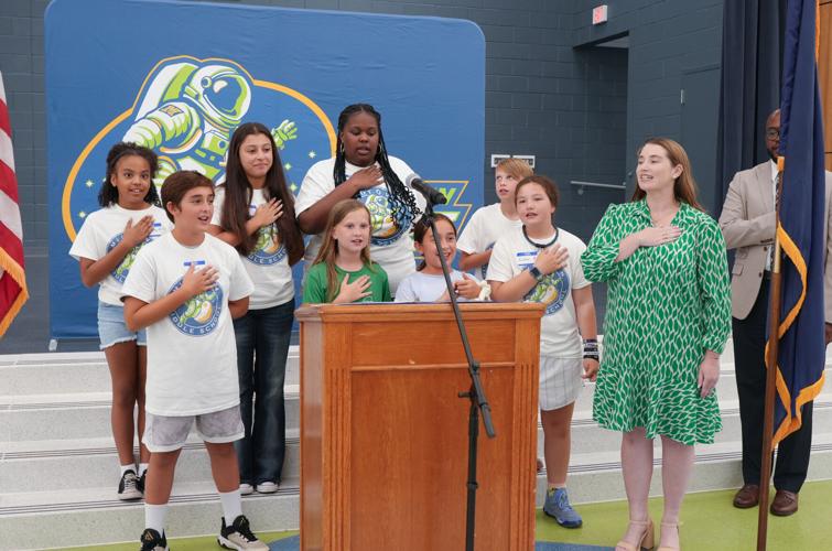 Families get sneak peak of Midtown Middle