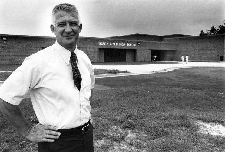 South Aiken High School dedicates stadium to first principal